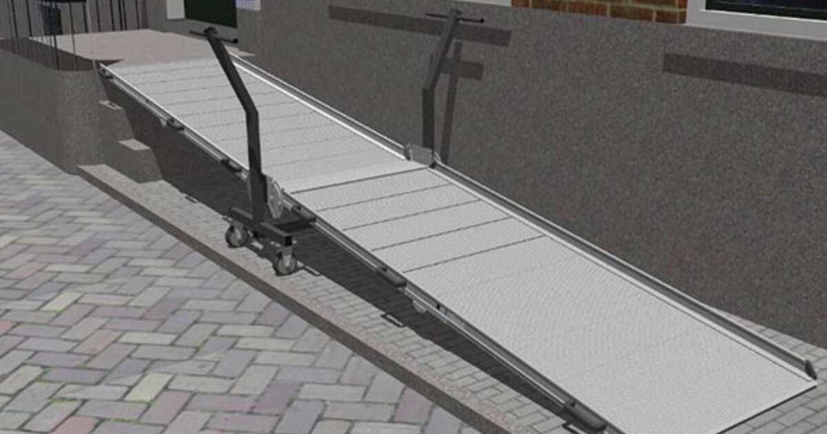 Siirrettävä MRT48080-ramppi – Monikäyttöinen ja helposti siirrettävä ...